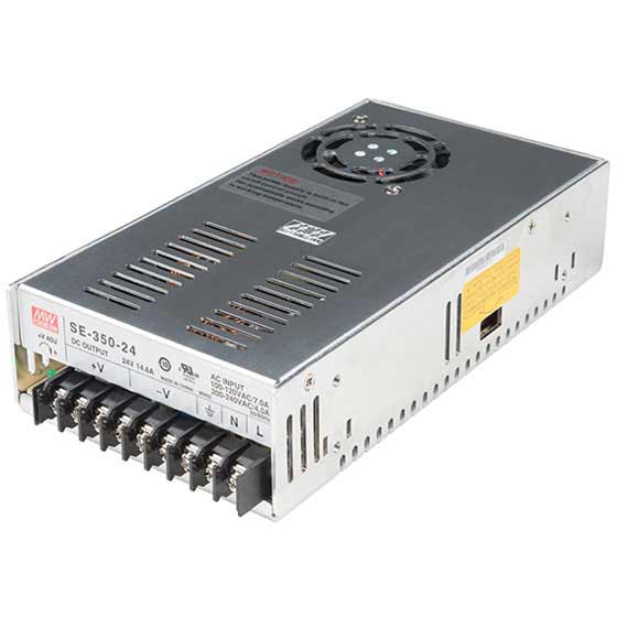 Bộ chuyển đổi nguồn 350W SE-350 series MEAN WELL SE-350-24 - baa.vn