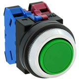 ABN111G Công tắc tròn nhấn nhả Idec - Chính hãng