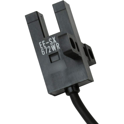 Cảm biến quang EE-SX672-WR 1M Omron thu phát, 5-24VDC, 5mm, NPN