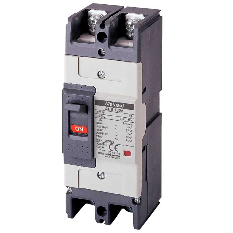 Aptomat khối (MCCB) LS ABS102c 60A 2P 85kA - baa.vn