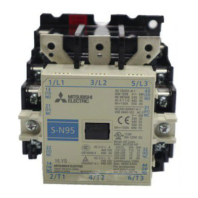 Công tắc tơ 3 pha MITSUBISHI S-N95 AC48V 2a2b 105A 55kW - baa.vn