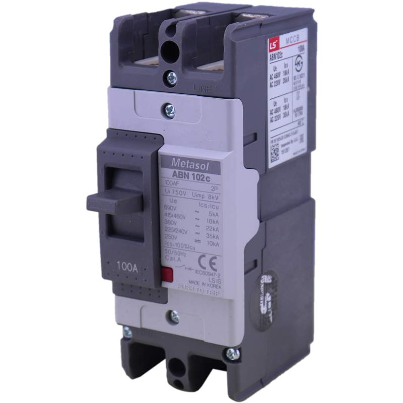Aptomat khối (MCCB) LS ABN102c 100A 2P 35kA