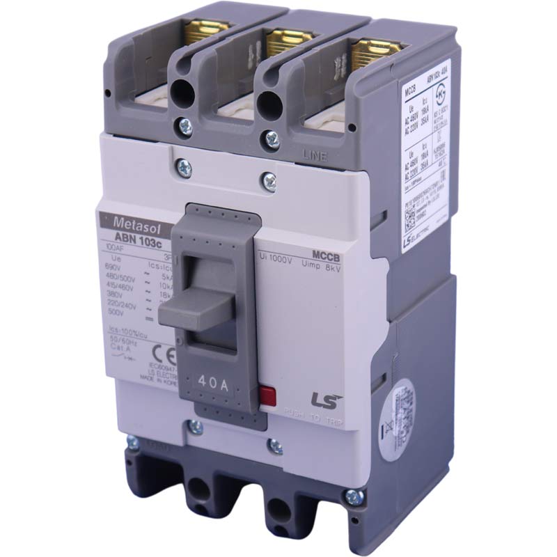 Aptomat (MCCB) ABN103c 40A LS - 3P - 40A - 22kA