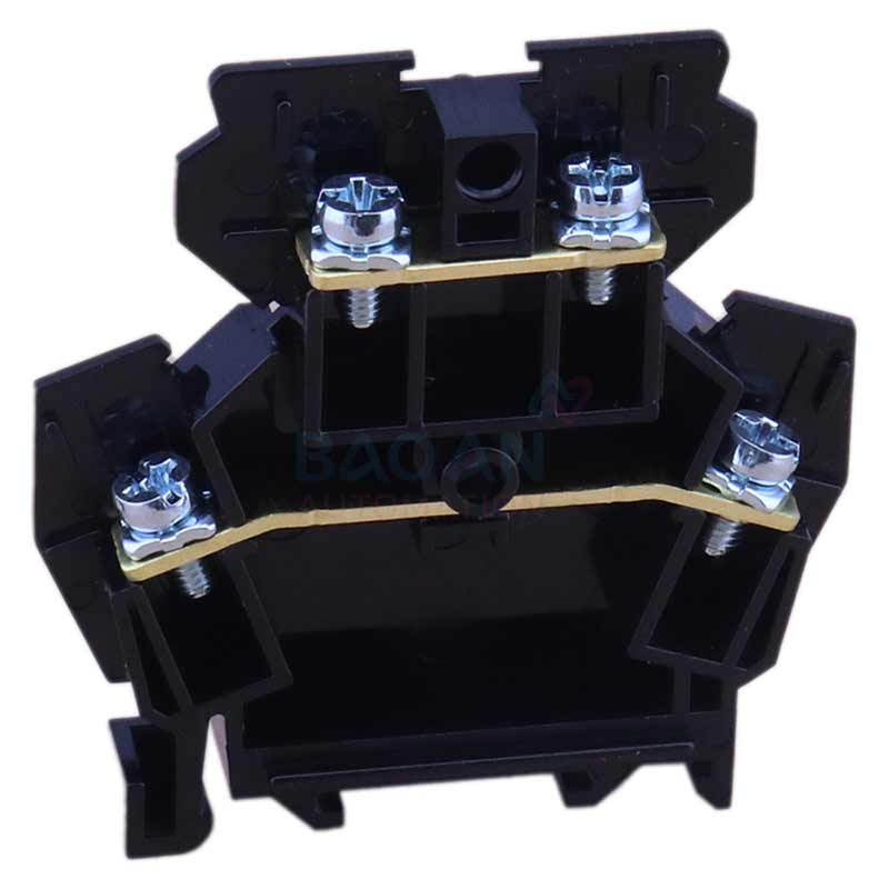 HYBT-15A2 Hanyoung | Cầu đấu 2 tầng 15A gắn rail 35mm