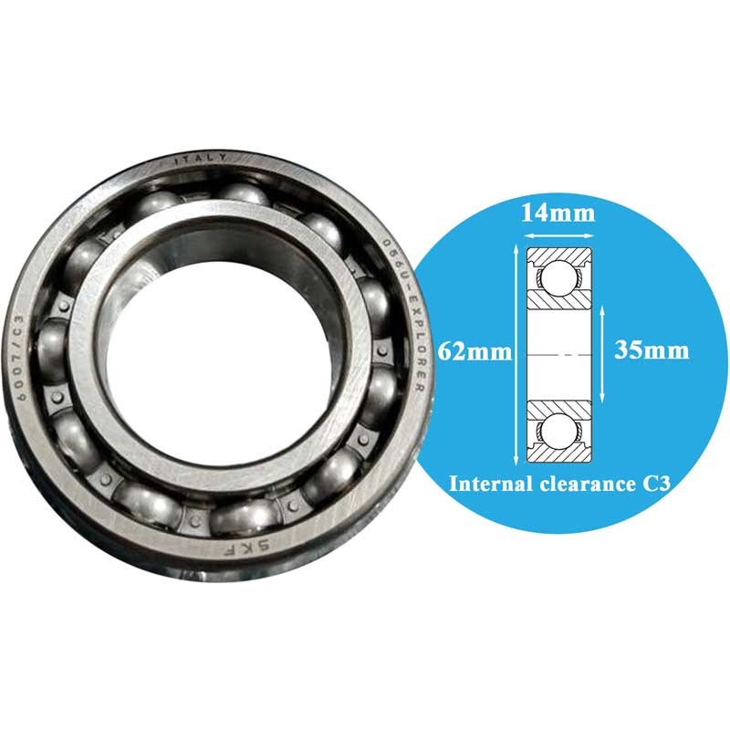 Vòng bi cầu thông thường SKF 6007/C3 - baa.vn