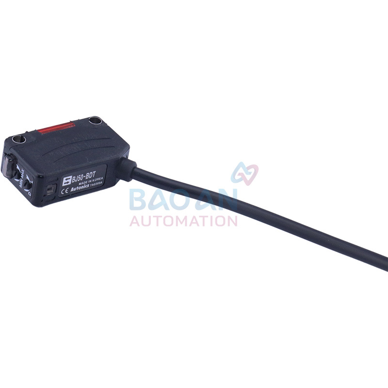 Cảm biến quang BJ50-BDT Autonics 12-24VDC - NPN - 10-50mm