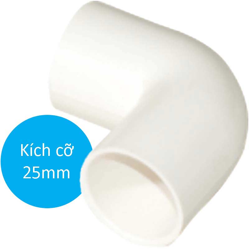 Cút chữ L không nắp cho ống PVC SP-SINO E244/25S - baa.vn