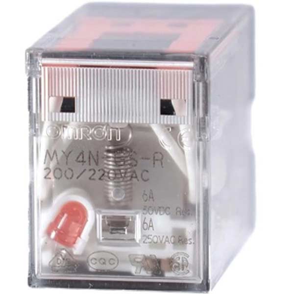Rơ le trung gian loại mini OMRON MY4N-GS-R AC200/220 - baa.vn