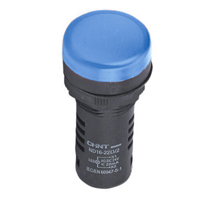 Đèn báo CHINT ND16-22D/2 24V BLU phi 22 - baa.vn