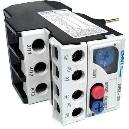 Rơ le nhiệt CHINT NR2-25 0.4-0.63A - baa.vn