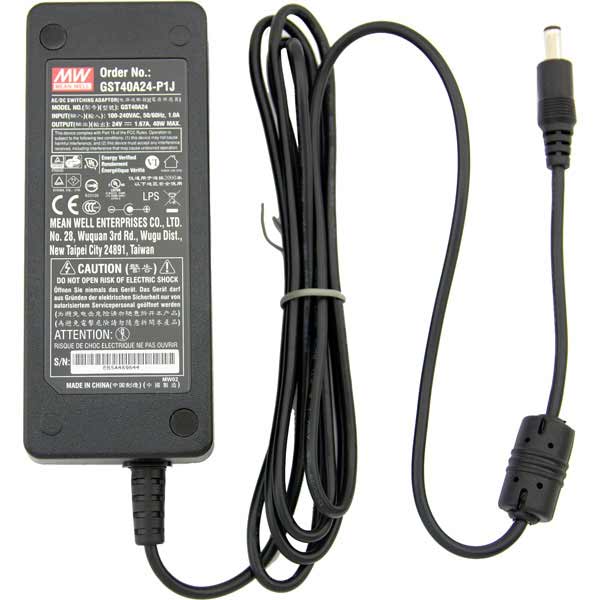 Bộ chuyển đổi nguồn AC-DC 40W công nghiệp MEAN WELL GST40A24-P1J - baa.vn