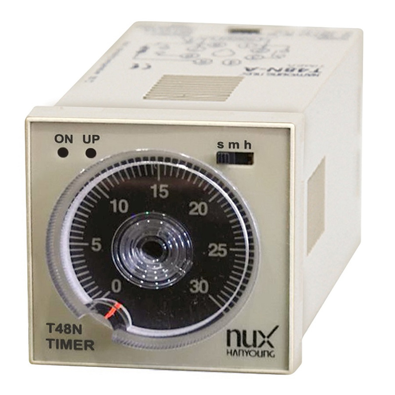 Rơ le thời gian Interval HANYOUNG T48N-01AS 24-240VAC/DC, 1h, 8 chân ...