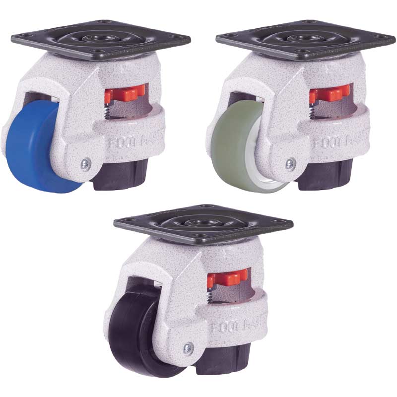 Bánh xe đẩy mặt bích FOOT MASTER GD-60-F-MCN - baa.vn