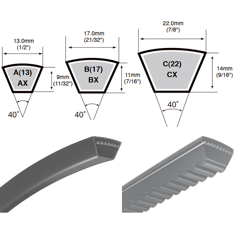 Dây curoa MITSUBOSHI CX-250 - baa.vn
