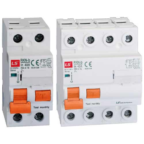 Aptomat chống giật LS RKN-b 3P+N 100A 300mA - baa.vn