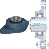 Cụm vòng bi Y vỏ đúc mặt bích ôvan SKF FYTB 35 TR - baa.vn