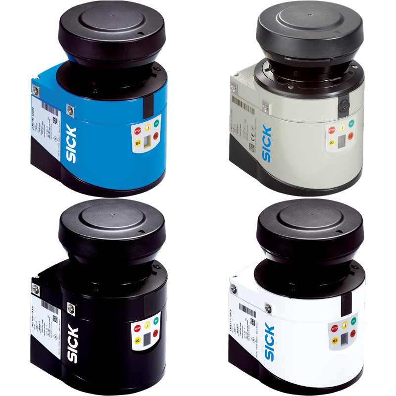 Cảm biến 2D LiDAR lắp đặt trong nhà và ngoài trời SICK LMS123-10000 ...