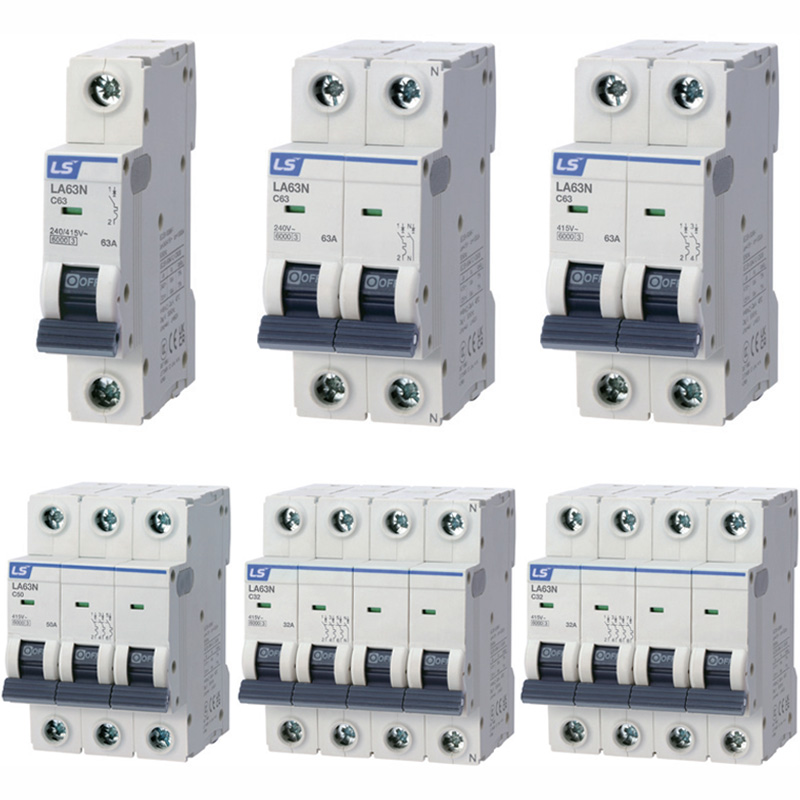 Aptomat cài MCB khung 63AF LS LA63N 3P C32A - baa.vn