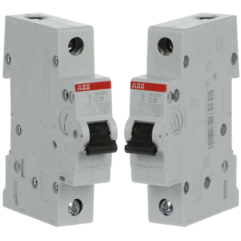 Áp tô mát cài ABB 2CDS211001R0164 (SH201-C16) - baa.vn
